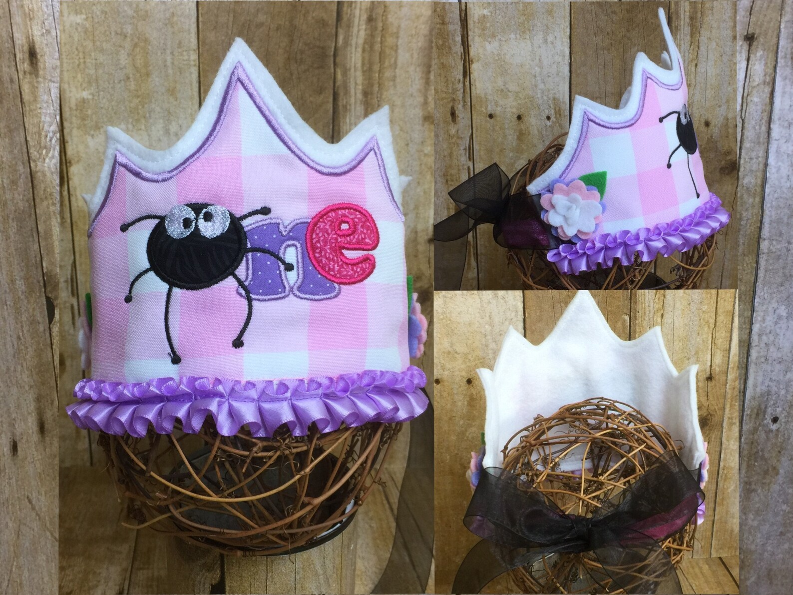 Itsy Bitsy Spider Birthday Spider Birthday Crown Spider | Etsy