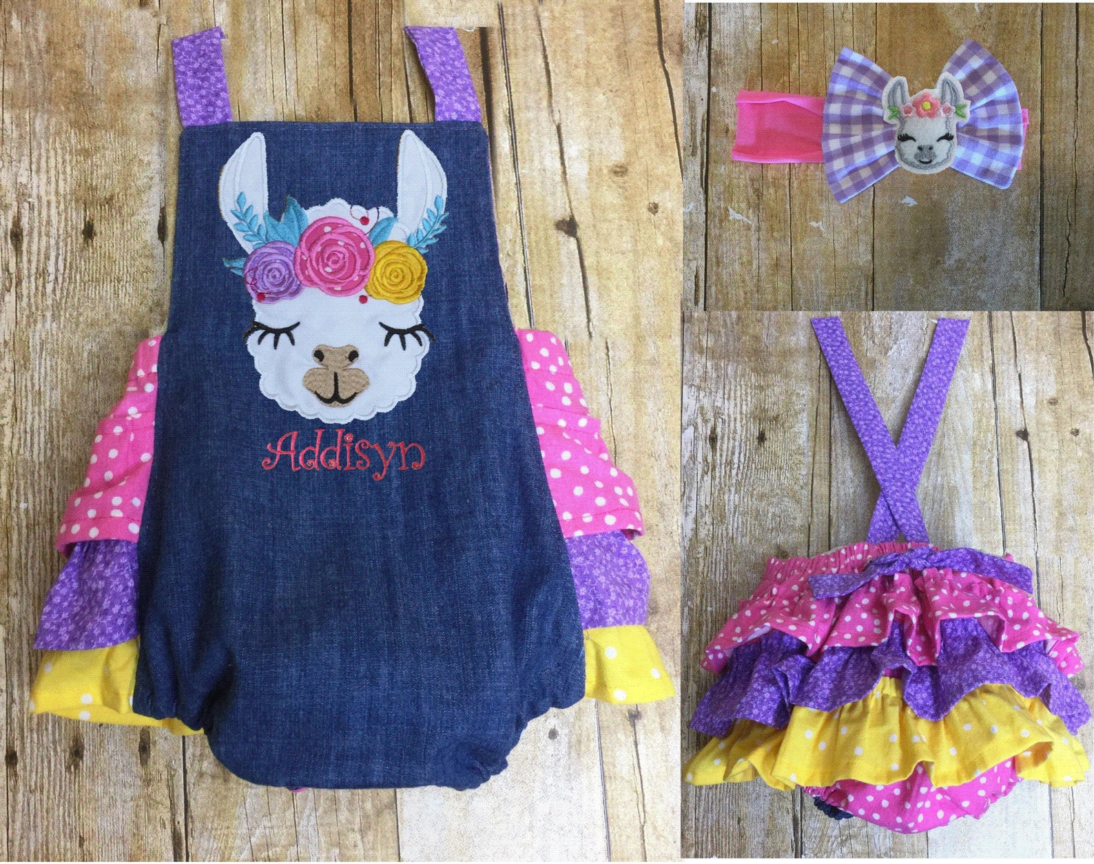 Llama Baby Outfit 1st Birthday Outfit Baby Llama Tutu | Etsy