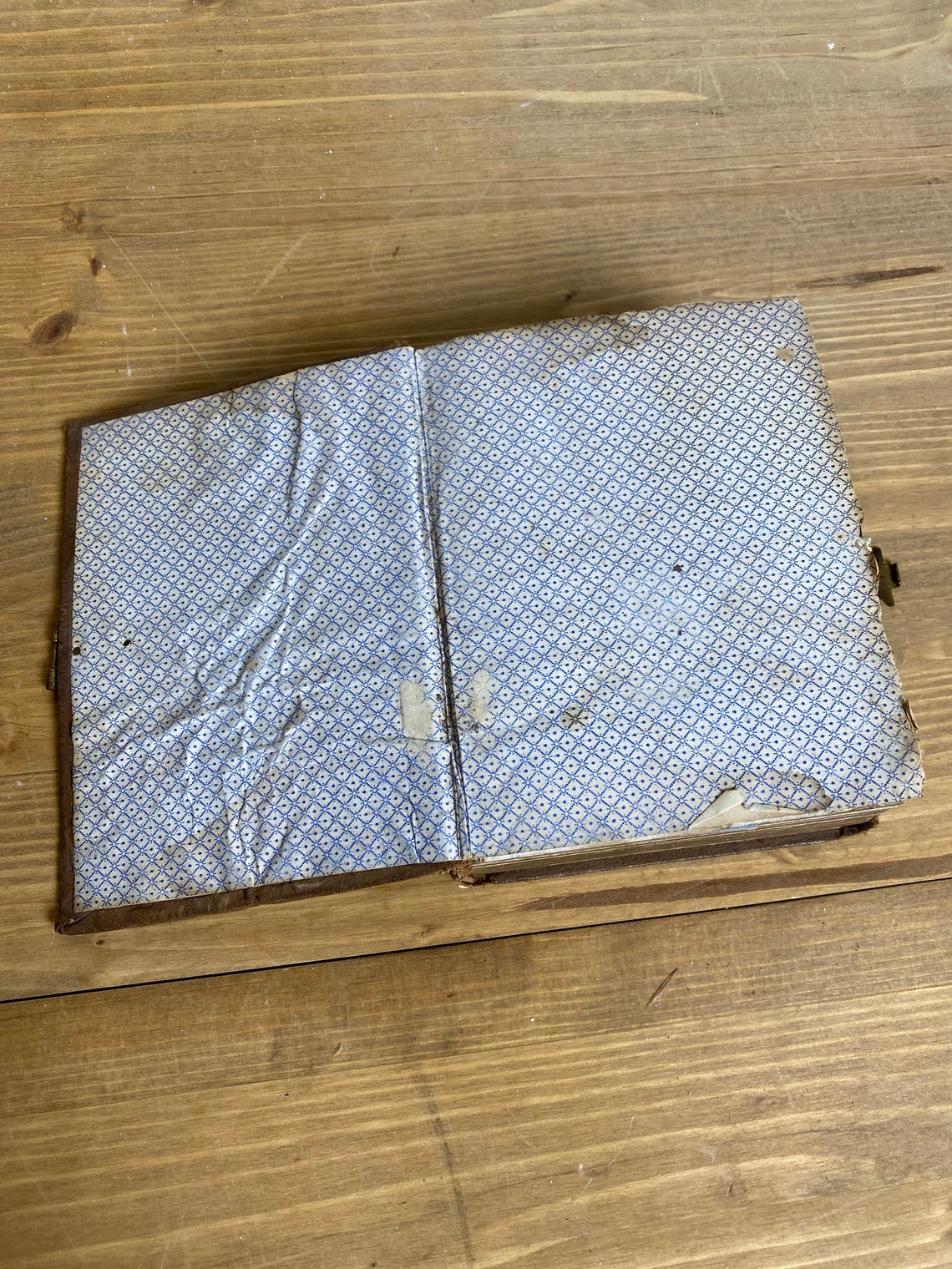 Antique Tin Type Photo Album - Etsy