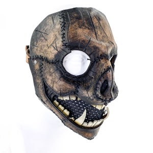 Evil Swine Genuine Leather Mask Charred Remains Horror Pig | Etsy