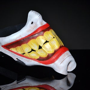 Smiling Handmade Genuine Leather Riding Mask - Etsy