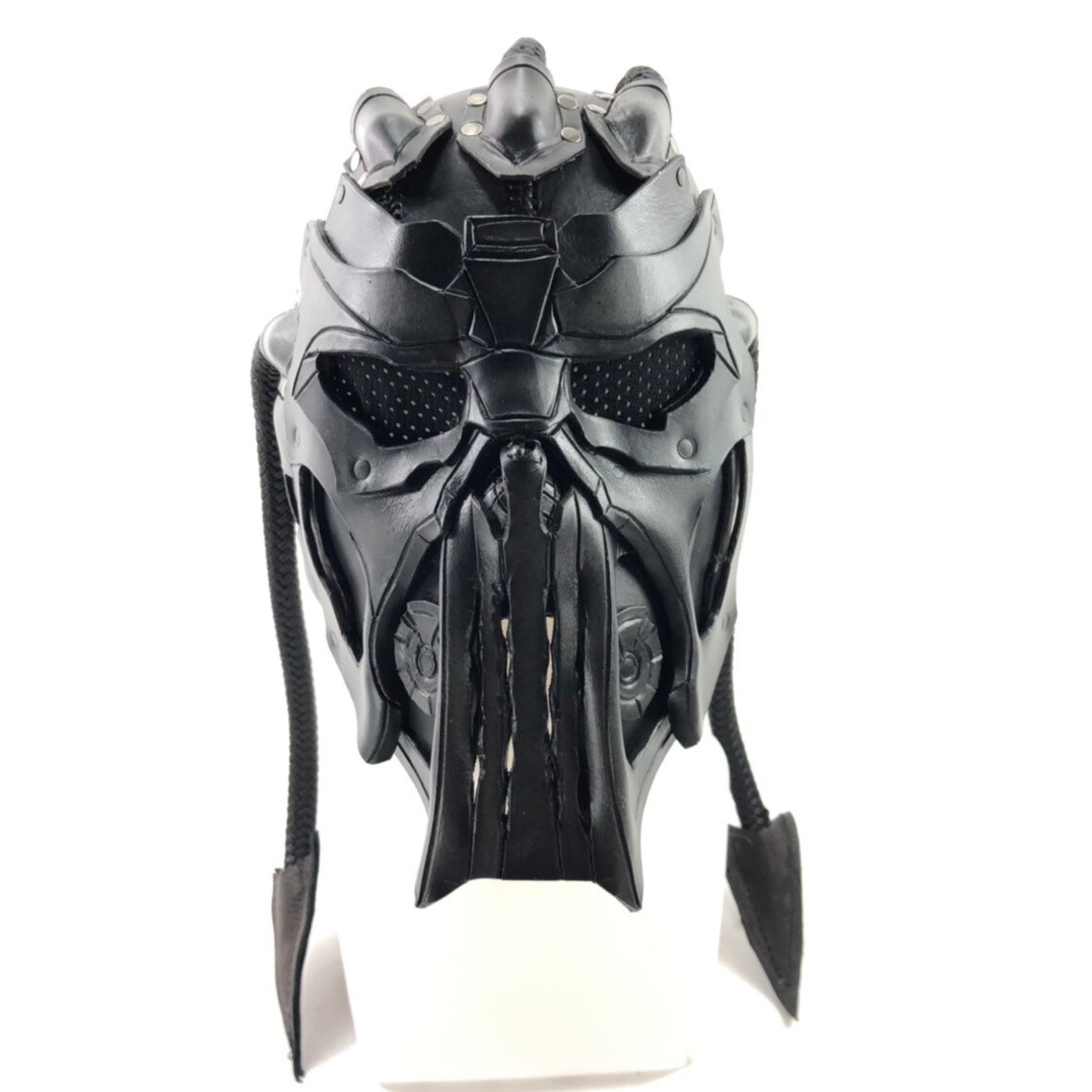Dreaded Helmet Genuine Leather Mask - Etsy