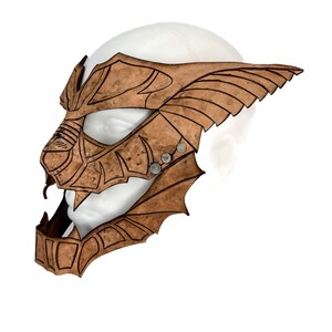 Cyber Tiger Mask Printable Pattern With Instructional Guide - Etsy