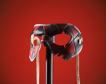 Harlequin Face Mask - Etsy