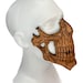 Skull Mouth Mask Printable Pattern With Instructional Guide - Etsy