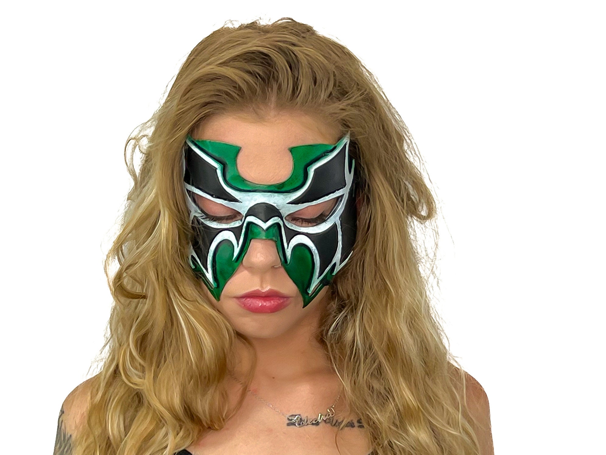 Super Hero Wrestling Mask Handmade Genuine Leather Mask - Etsy
