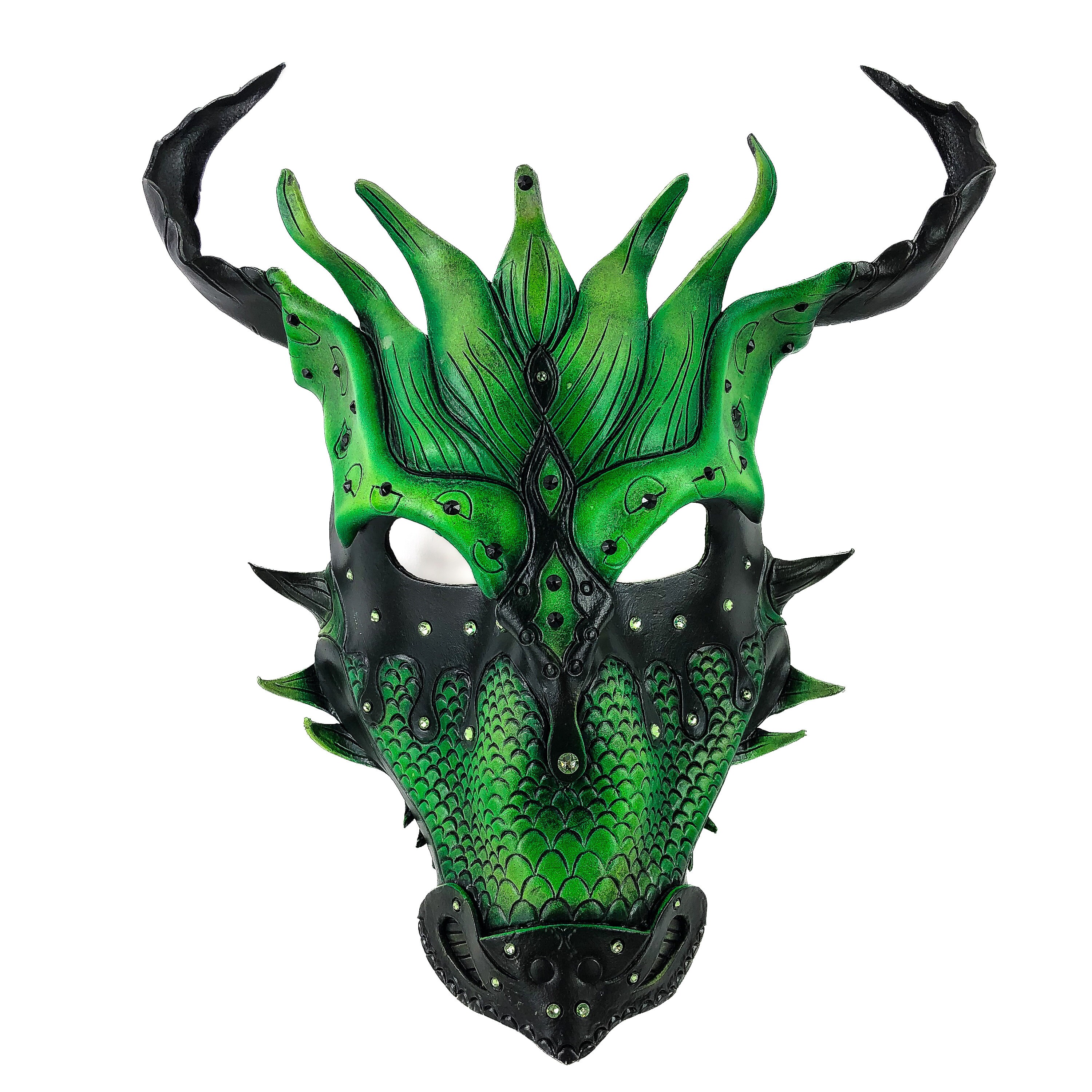 Green Dragon Mask