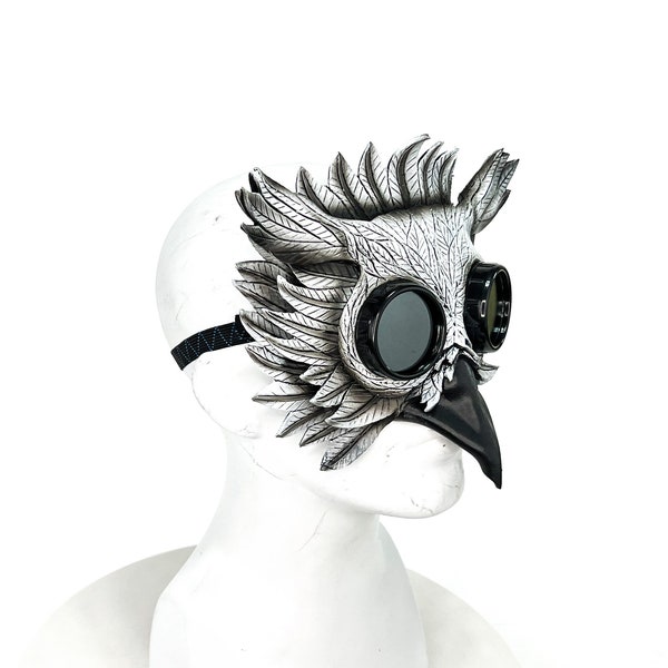 Feather Owl Mask - Etsy