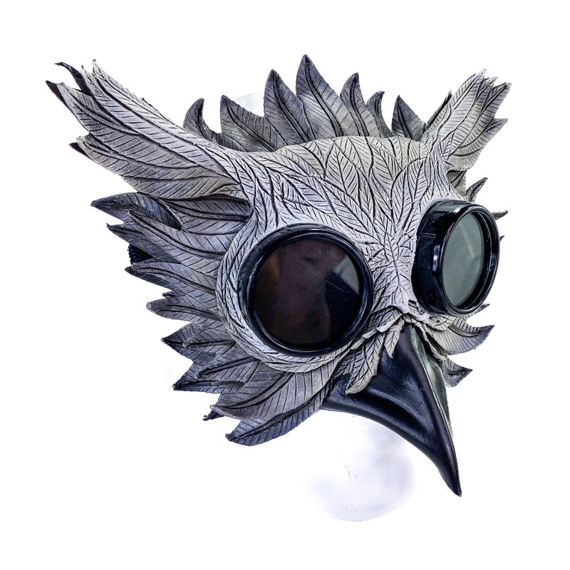 Feather Owl Mask - Etsy