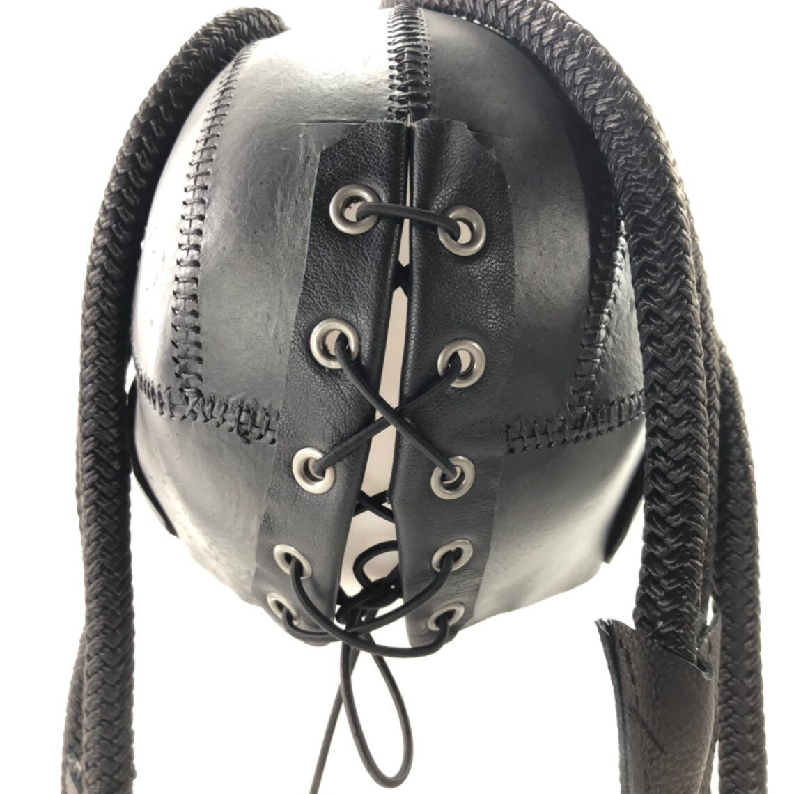 Dreaded Helmet Genuine Leather Mask - Etsy