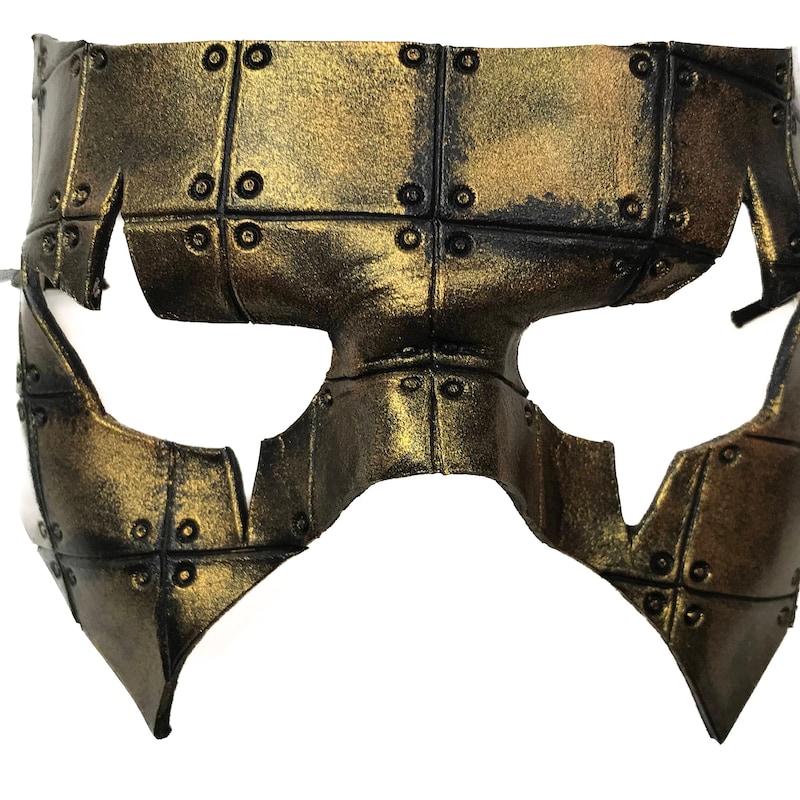 Leather Mask - Etsy