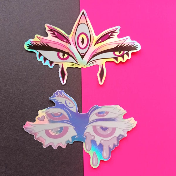 Eyes Sticker - Etsy