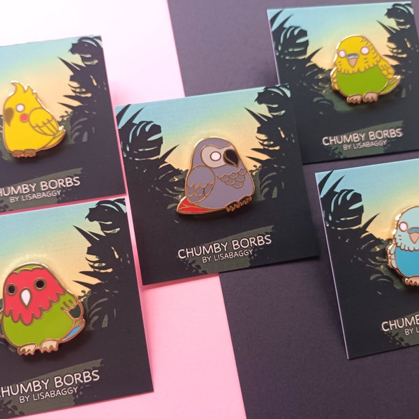 Bird Enamel Pin - Etsy