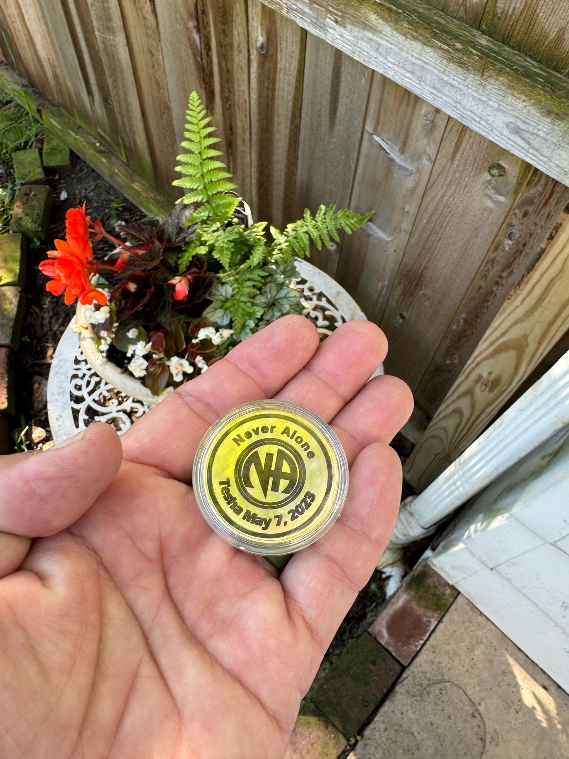 NA-1 Sobriety Coins, Tokens, Chips, NA, Narcotics Anonymous - Etsy