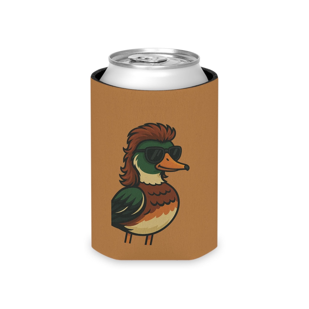 Mullet Mallard Can Koozie - Etsy