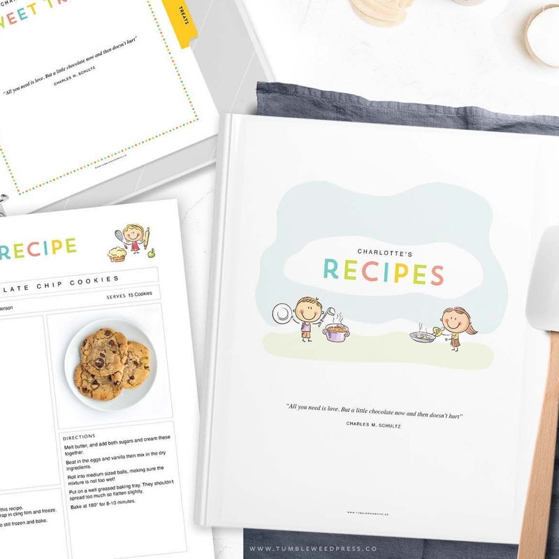 Kids Cookbook - Etsy