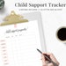 Child Support Payment Tracker Printable, Child Support Printable, PDF ...
