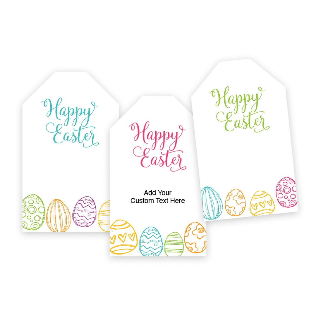 Easter Gift Tags Printable, Easter Basket Tag, Easter Hang Tag, Easter ...