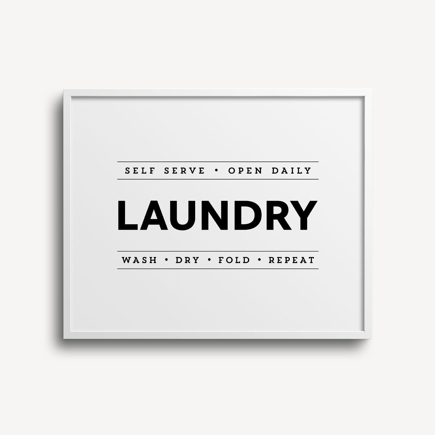 Laundry PRINTABLE, Laundry Room Sign, Laundry Print, Laundry Wall Art ...