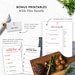 Meal Planning Printable BUNDLE, Editable Meal Planner, Recipe Binder ...