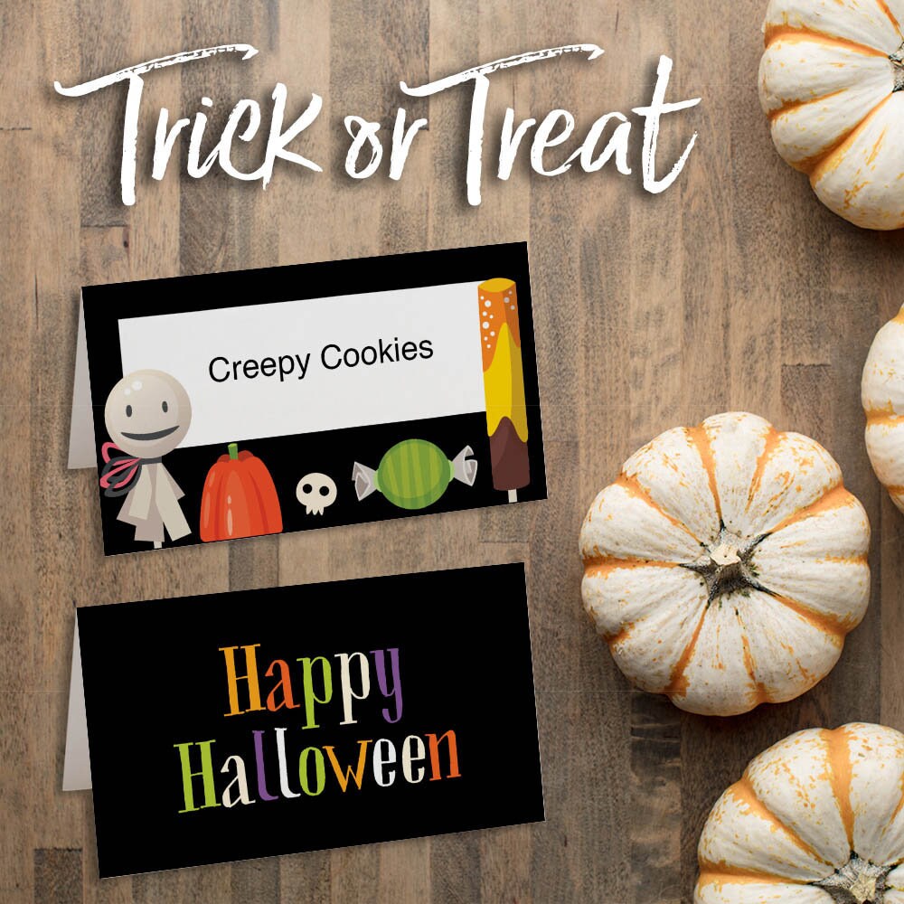 Halloween Printable Treat Bag Toppers Halloween Treat Bags - Etsy