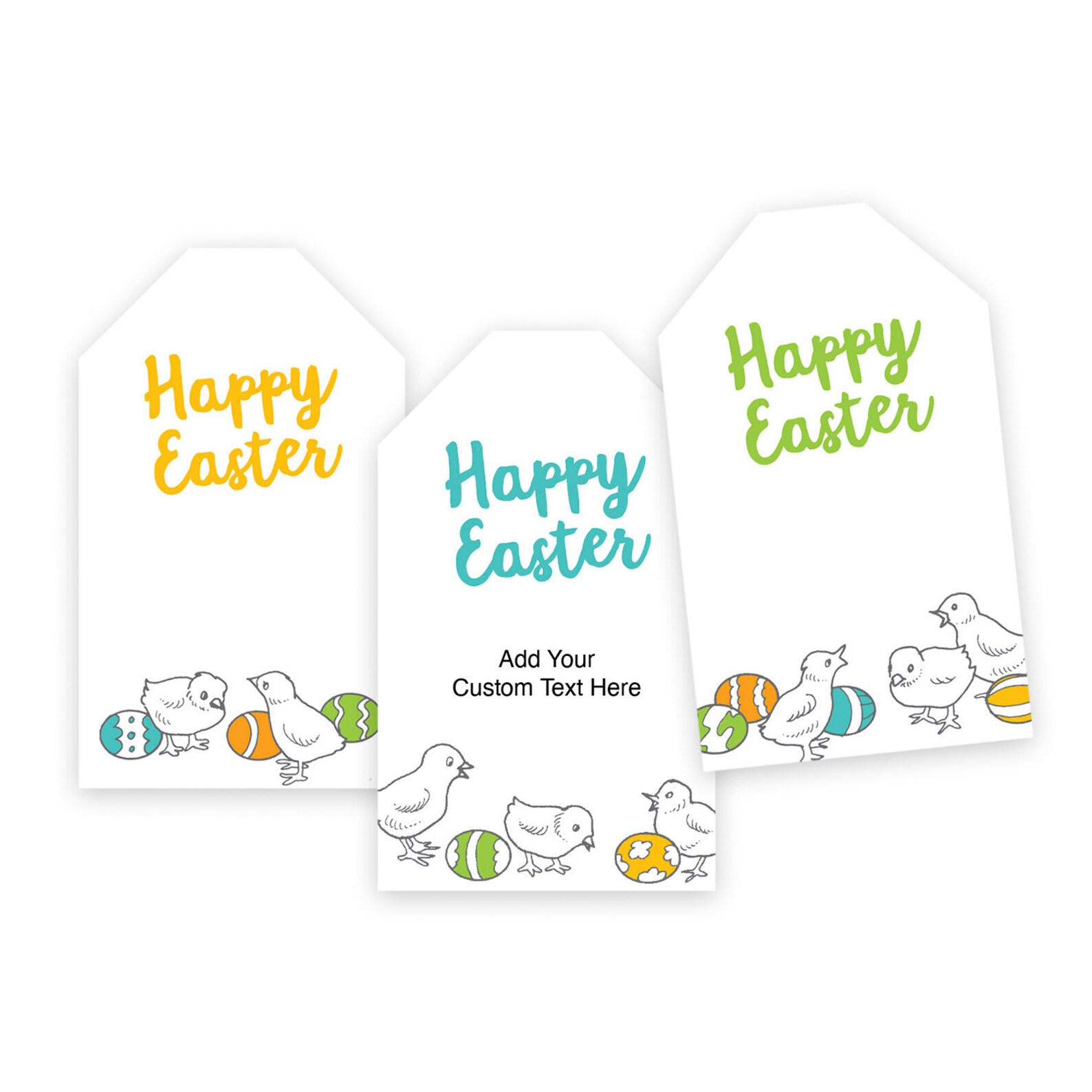 Easter Gift Tags Printable Easter Basket Tag Easter Hang - Etsy