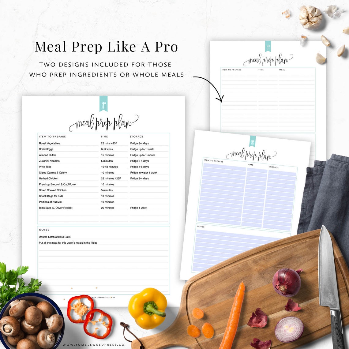 Meal Planning Printable KIT Meal Planner Printable Printable - Etsy