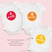 Baby Month Printable Stickers, Baby Milestone Stickers Printable, Baby ...