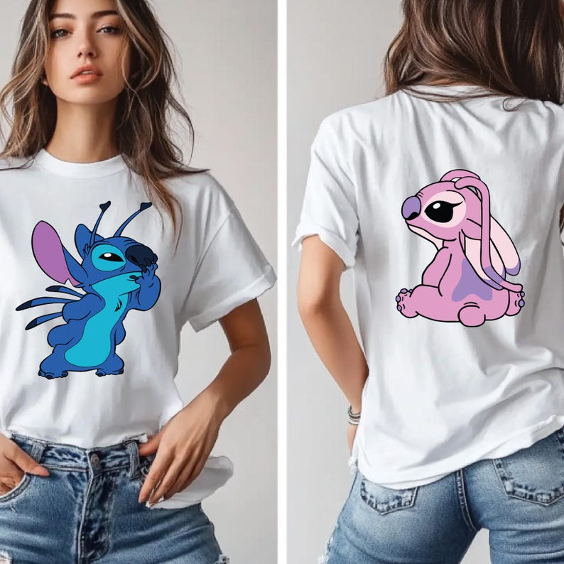 300+ Stitch, Lilo and Stitch SVG PNG Bundle, Disney Character Clipart ...