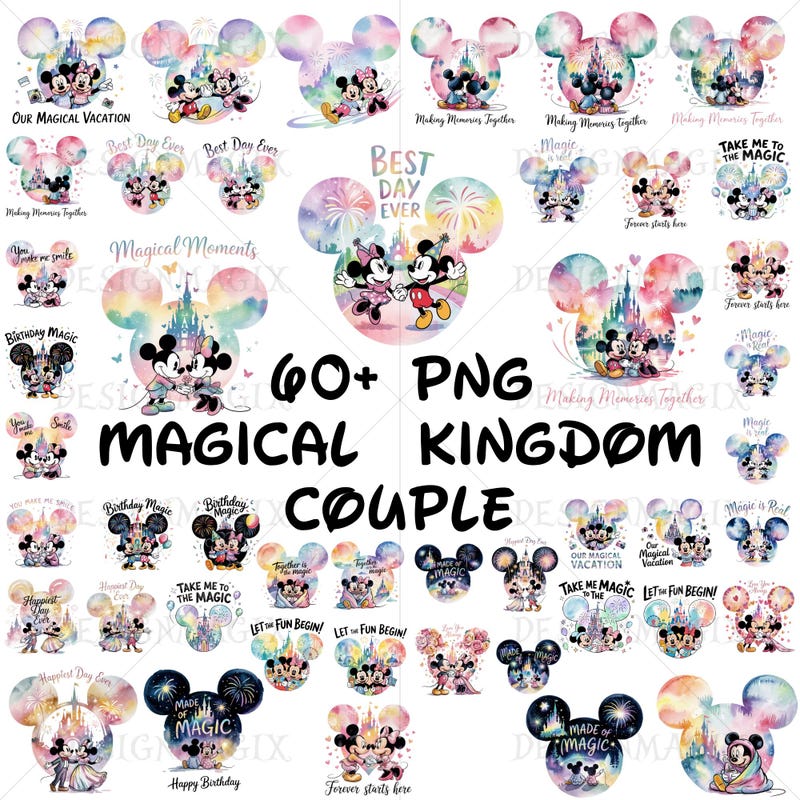 Mickey Mouse Romance - Etsy UK