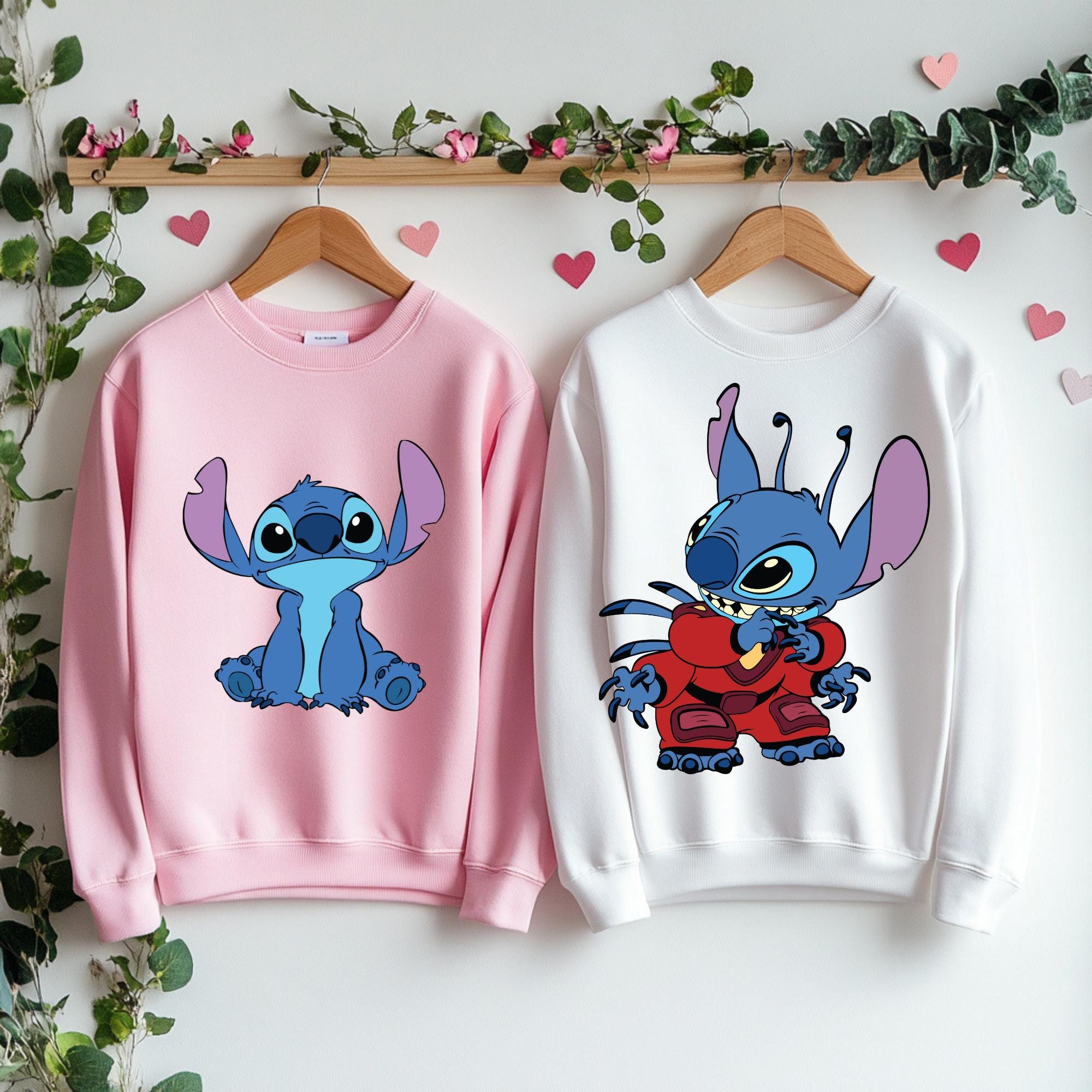 300+ Stitch, Lilo and Stitch SVG PNG Bundle, Disney Character Clipart ...
