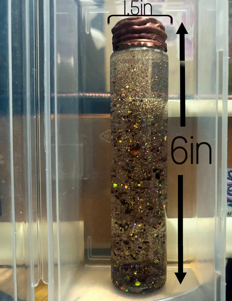 Greek Goddesses’ Favor (calm Down Sensory Jar) Glitter, Inclusions ...