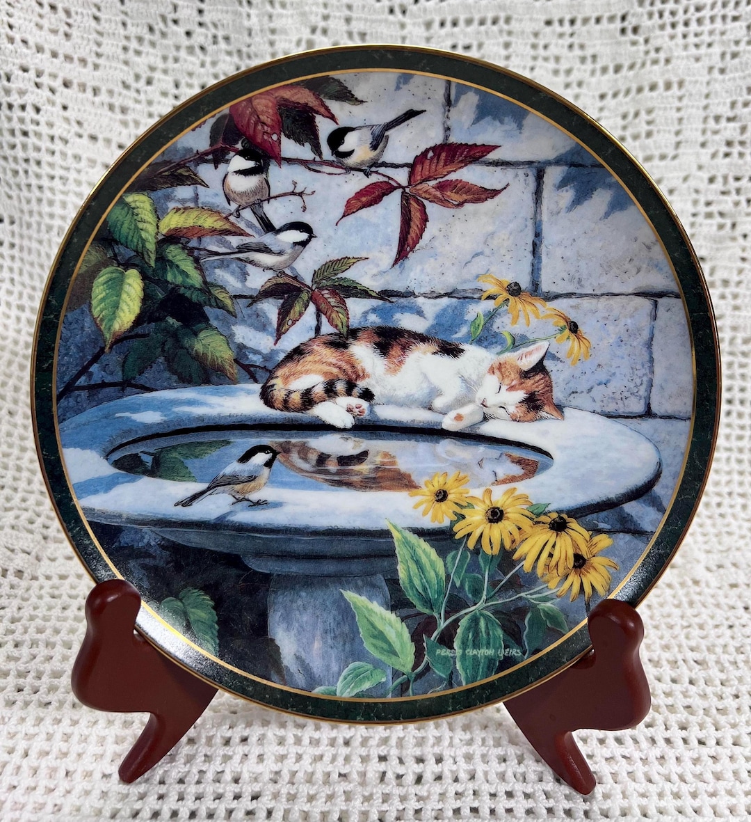 1995 Bradford Exchange Wild Things Collectible Plate by Persis Weirs ...