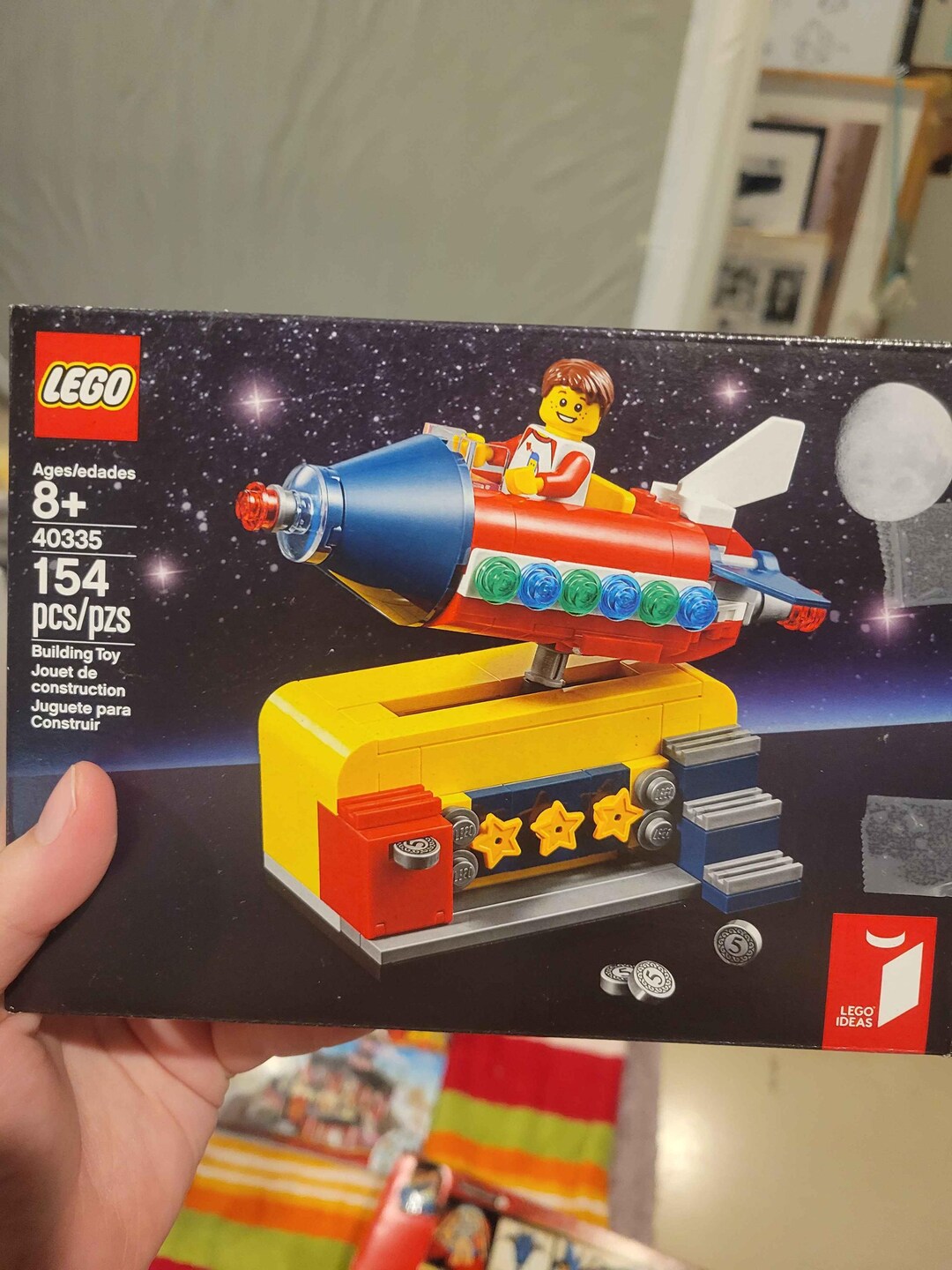 Lego Ideas Set 40335 Spaceship Rocket Ride - Etsy