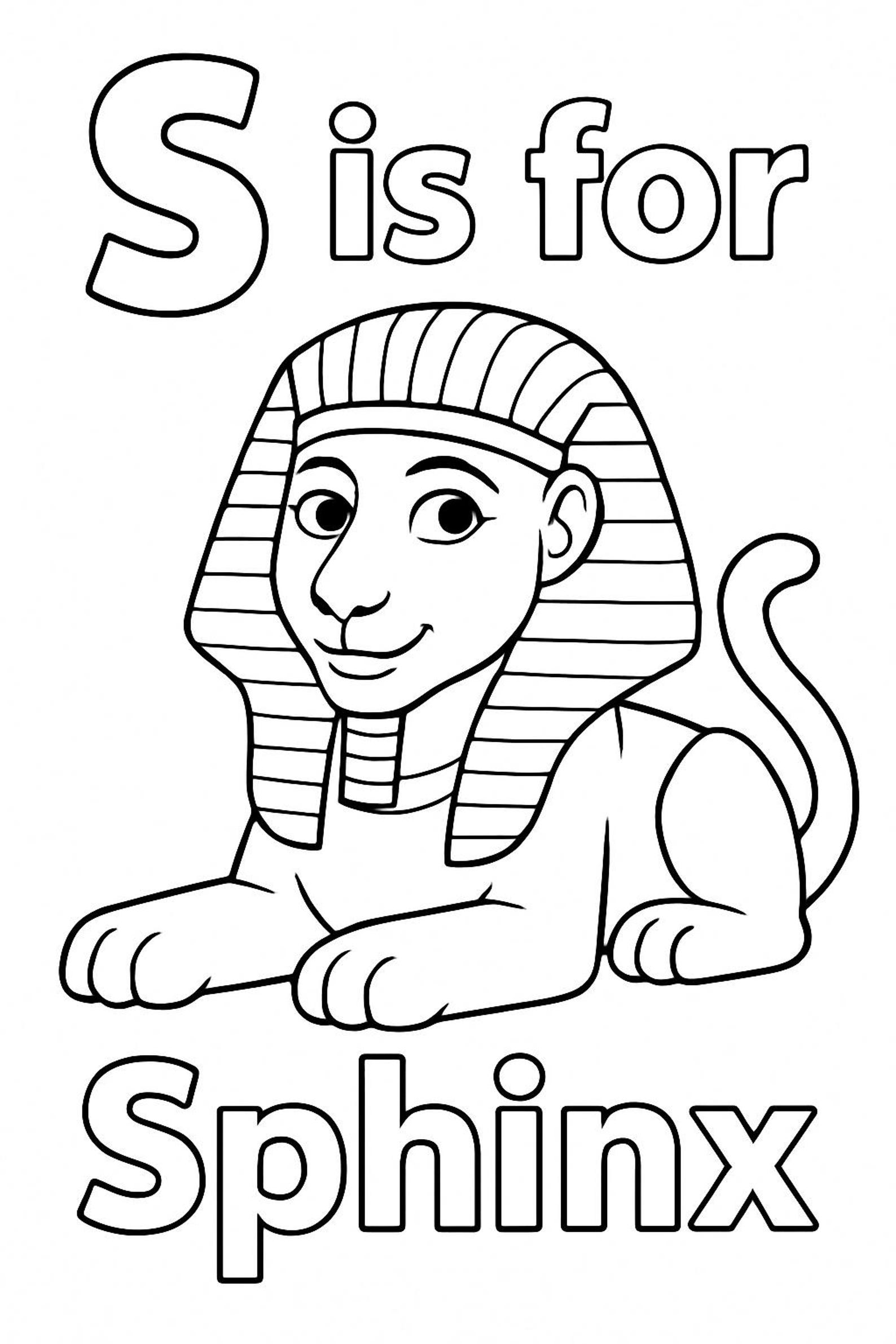 A-Z Egyptian Mythology Coloring Book for Kids | Printable Ancient Egypt ...