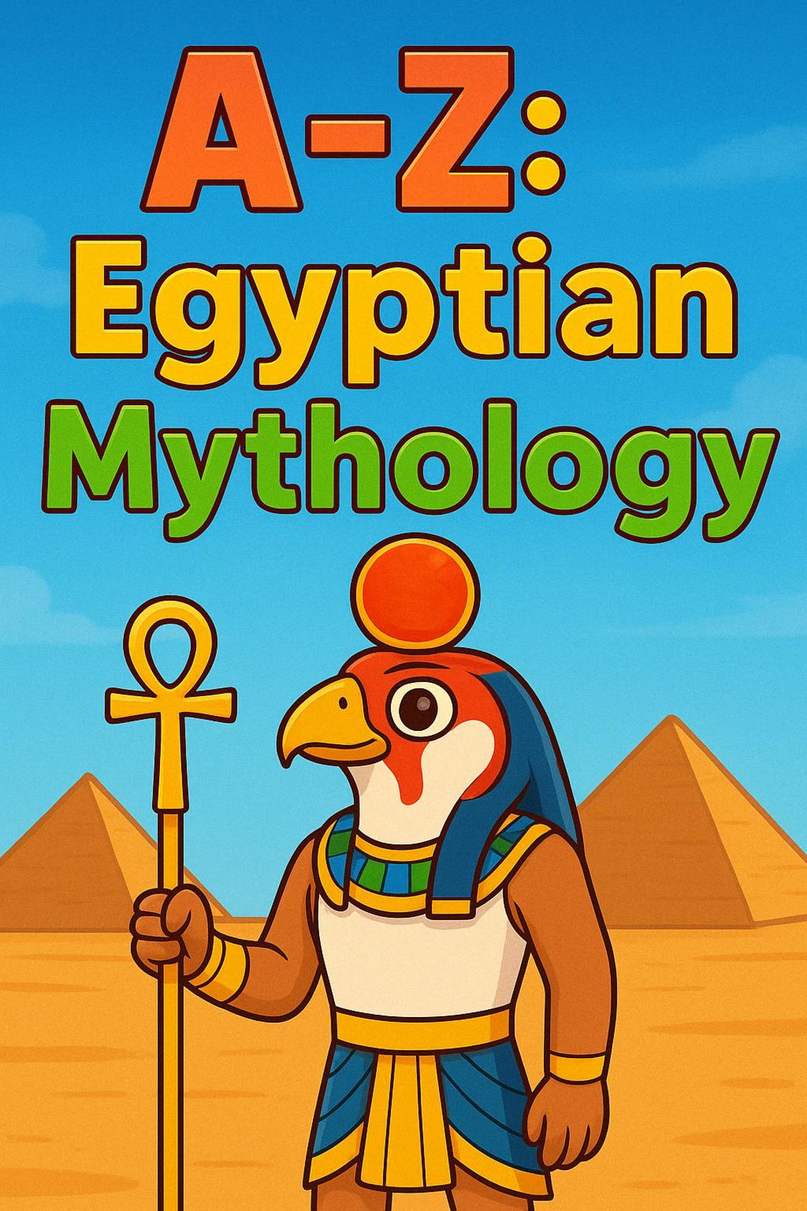 A-Z Egyptian Mythology Coloring Book for Kids | Printable Ancient Egypt ...