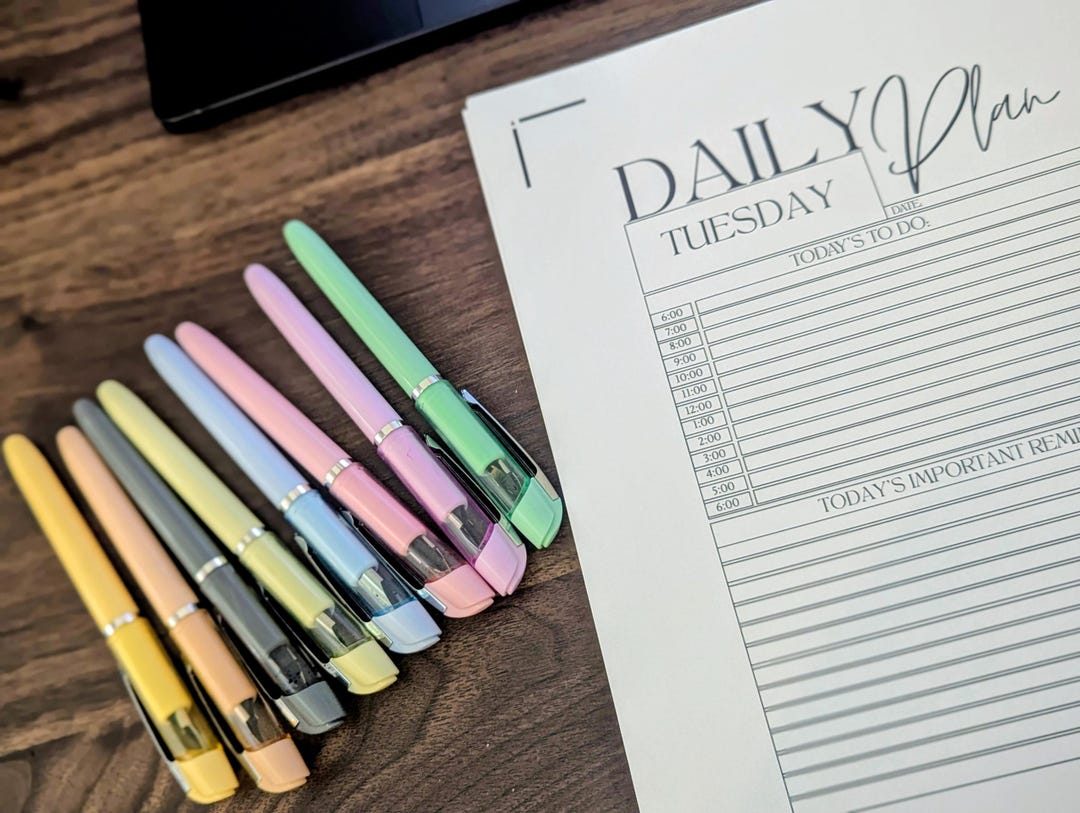 Happy Planner Classic Inserts, Disc Bound Planner Pages, HP Classic ...