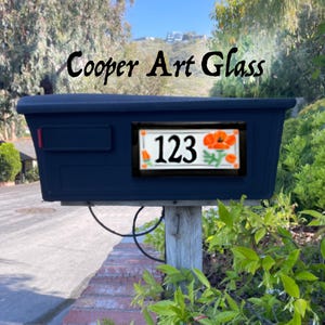 Mailbox Address Signs, Personalized, Custom Design, Horizontal ...