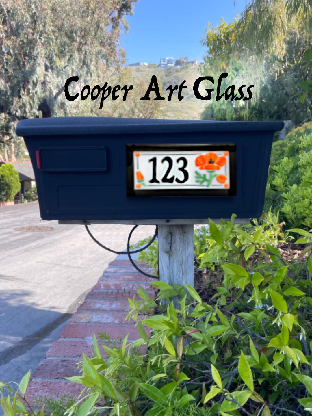 Mailbox Address Signs, Personalized, Custom Design, Horizontal ...
