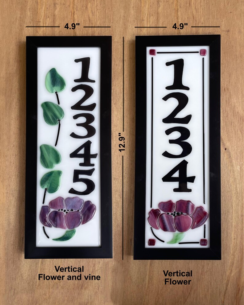 Mailbox Address Signs, Personalized, Custom Design, Horizontal ...