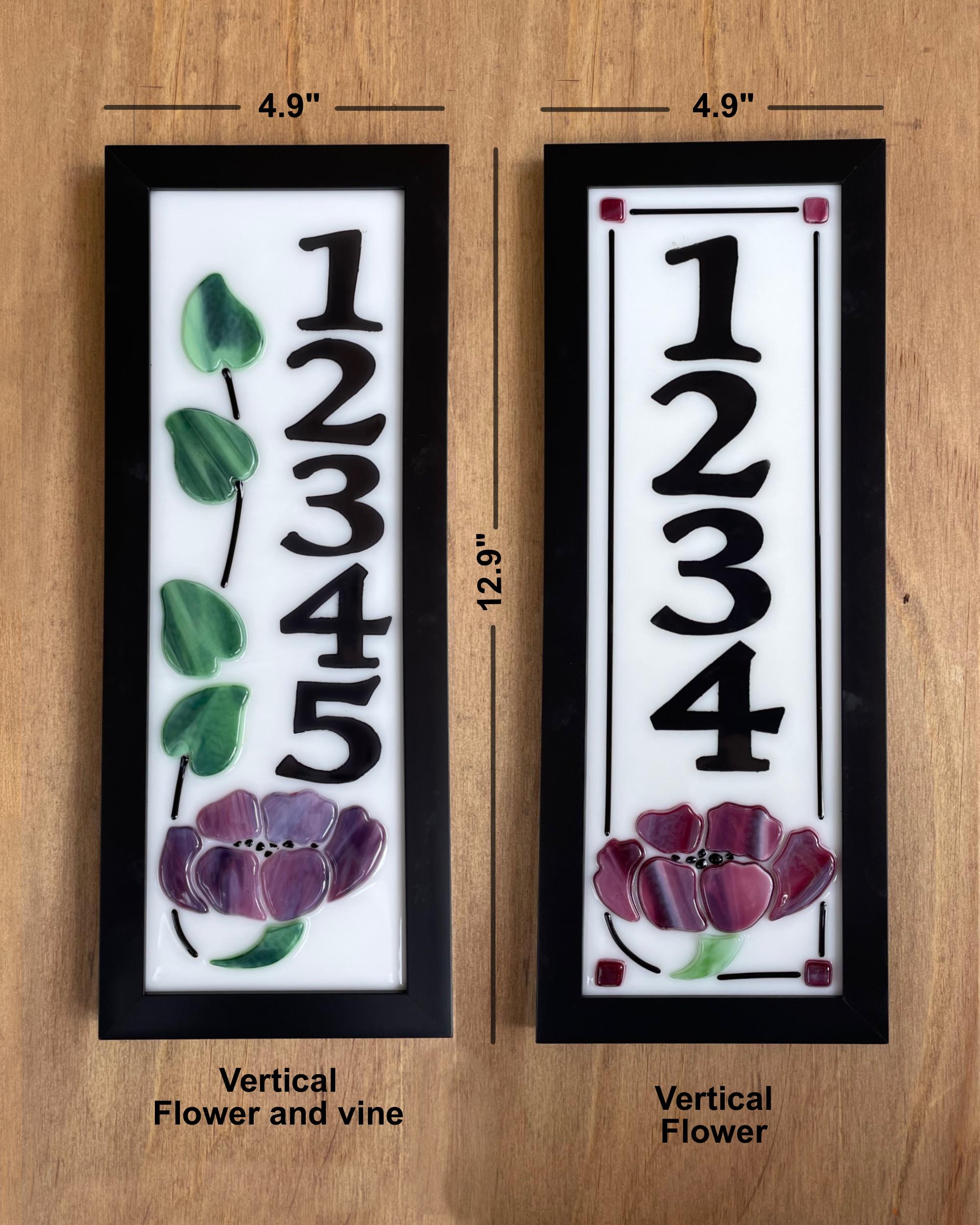 Mailbox Address Signs, Personalized, Custom Design, Horizontal ...