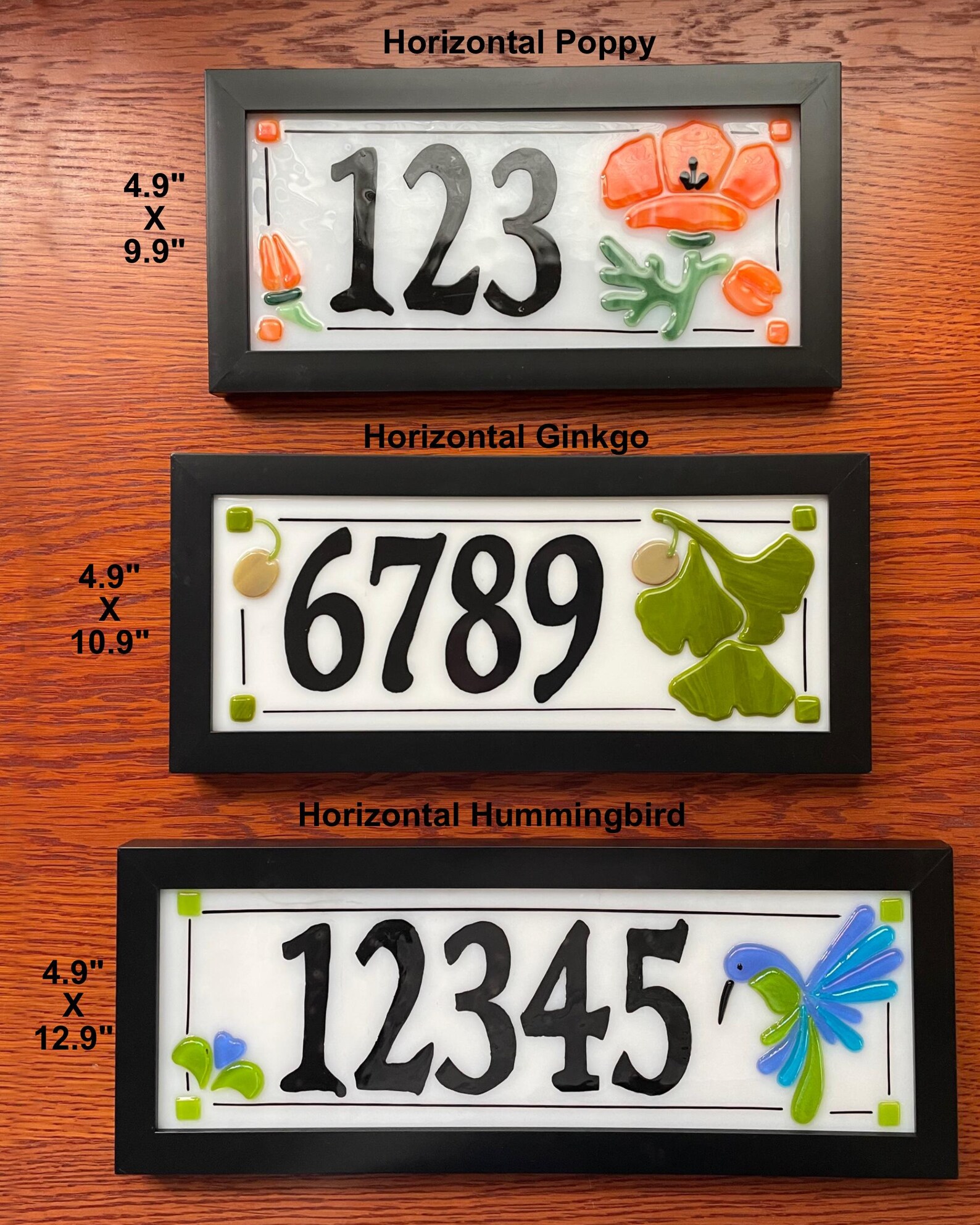Mailbox Address Signs, Personalized, Custom Design, Horizontal ...
