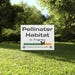 Pollinator Habitat in Progress | Printable Yard Sign PNG | Native Plant ...