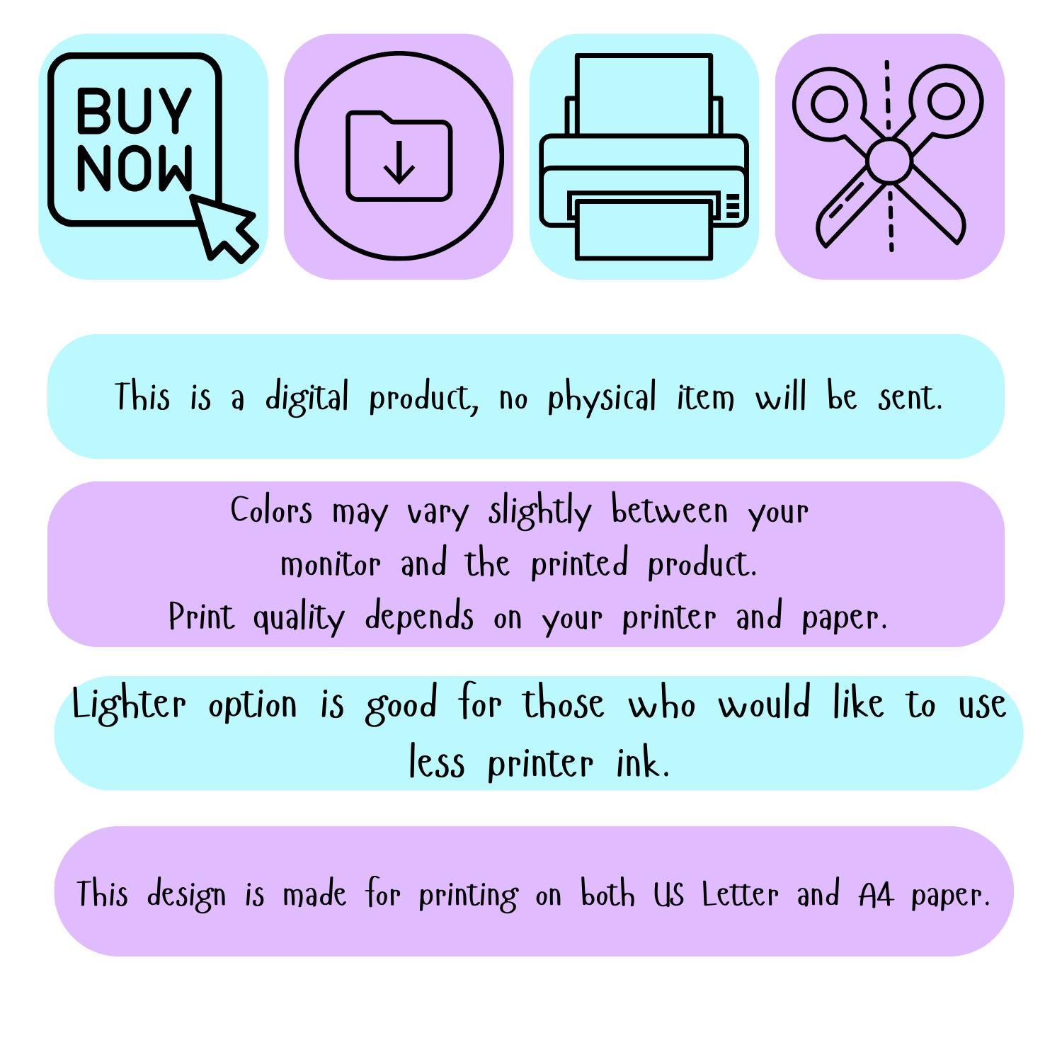 Printable Monthly Habit Tracker for Classic Happy Planner - Etsy