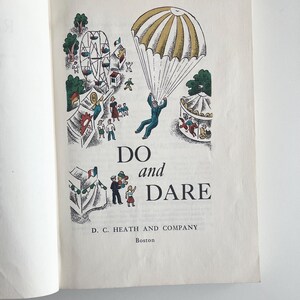 1955 Do and Dare School Reader - Etsy