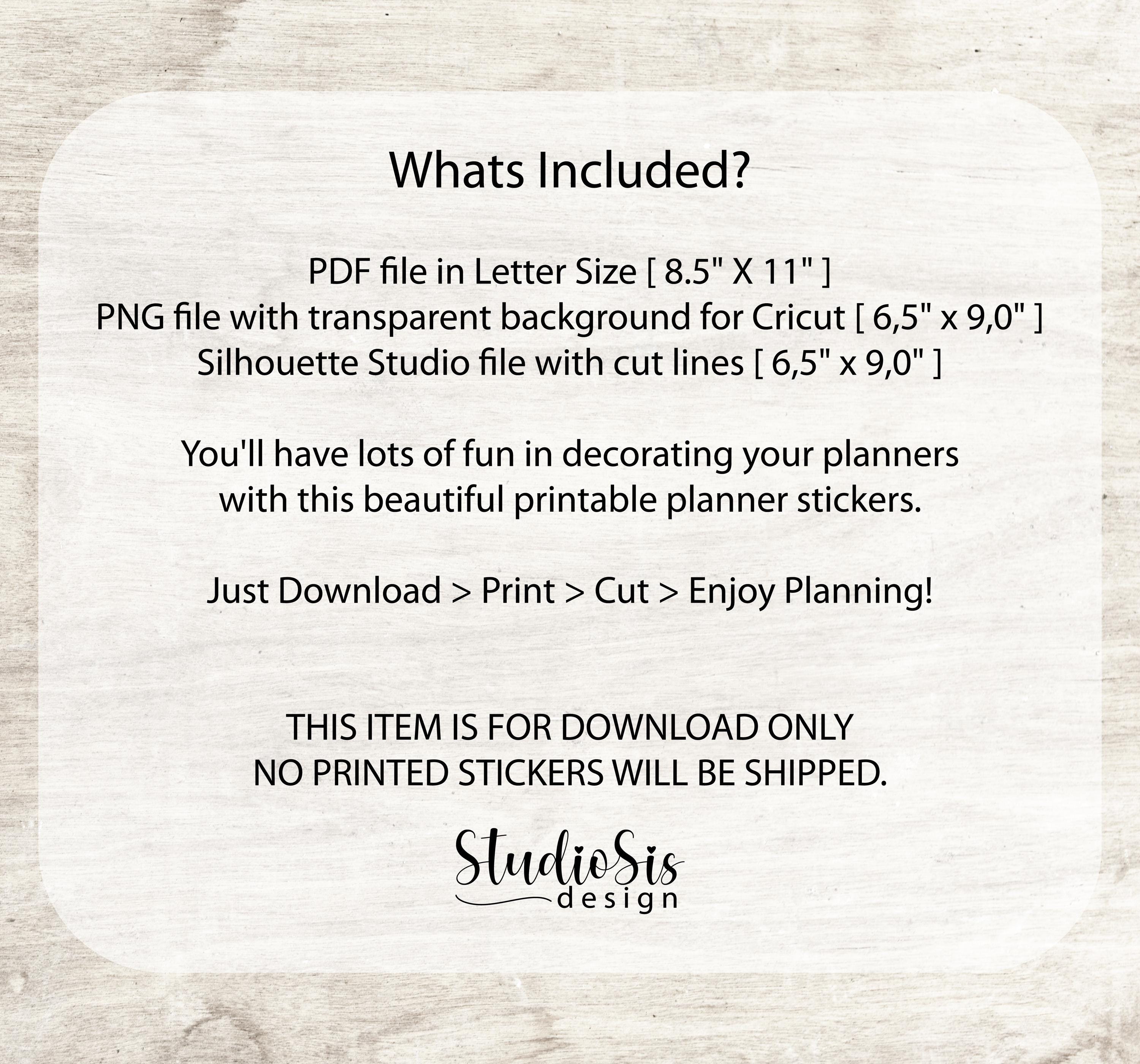 Printable Day View | Month Name Covers | Hobonichi Cousin Printable ...