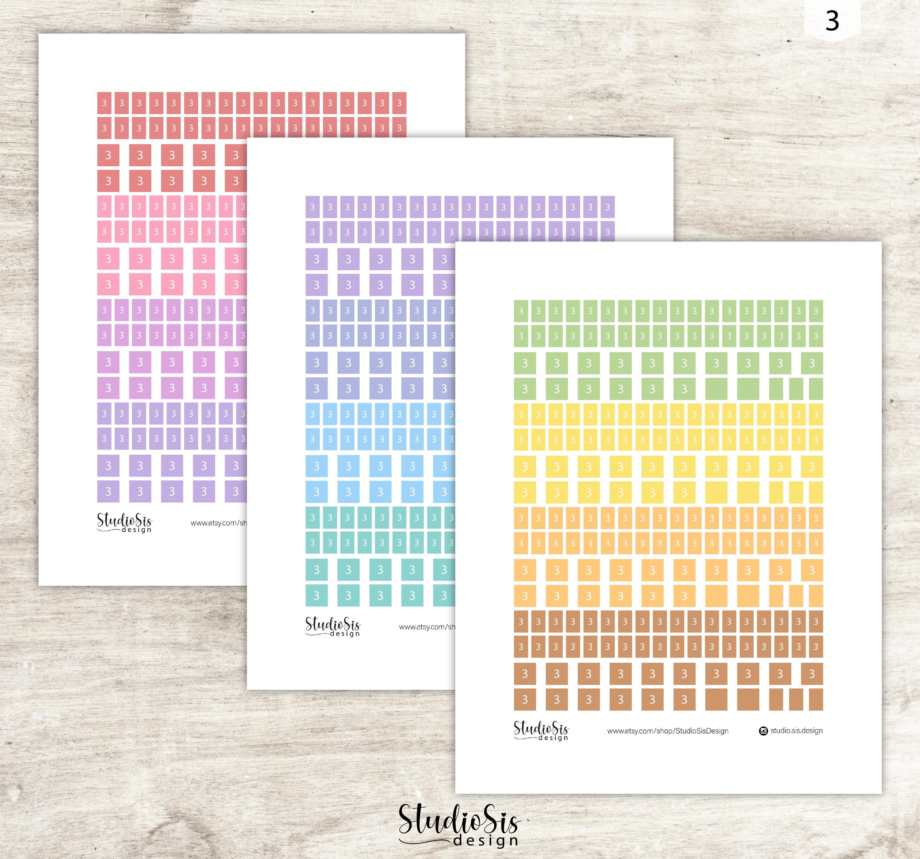 Printable Daily View Months Covers | Hobonichi Cousin Printable Planner ...