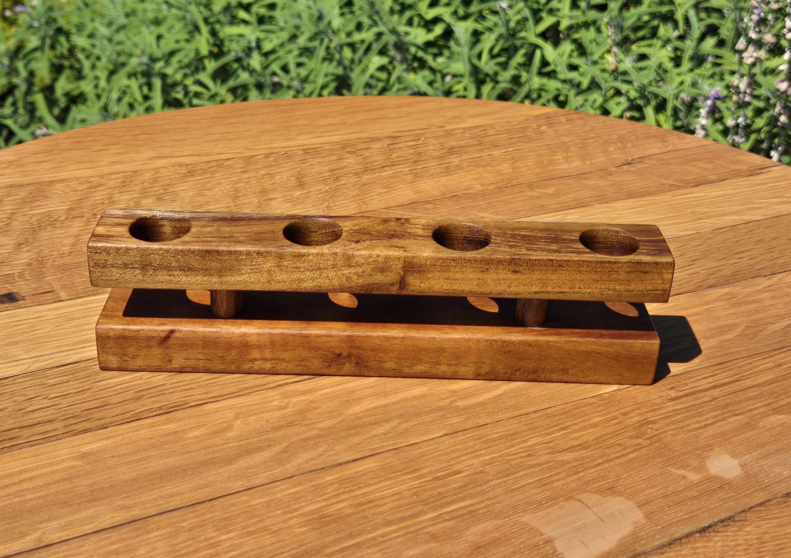 4 Hole 18mm Slide Stand - Butternut (white Walnut) - Etsy