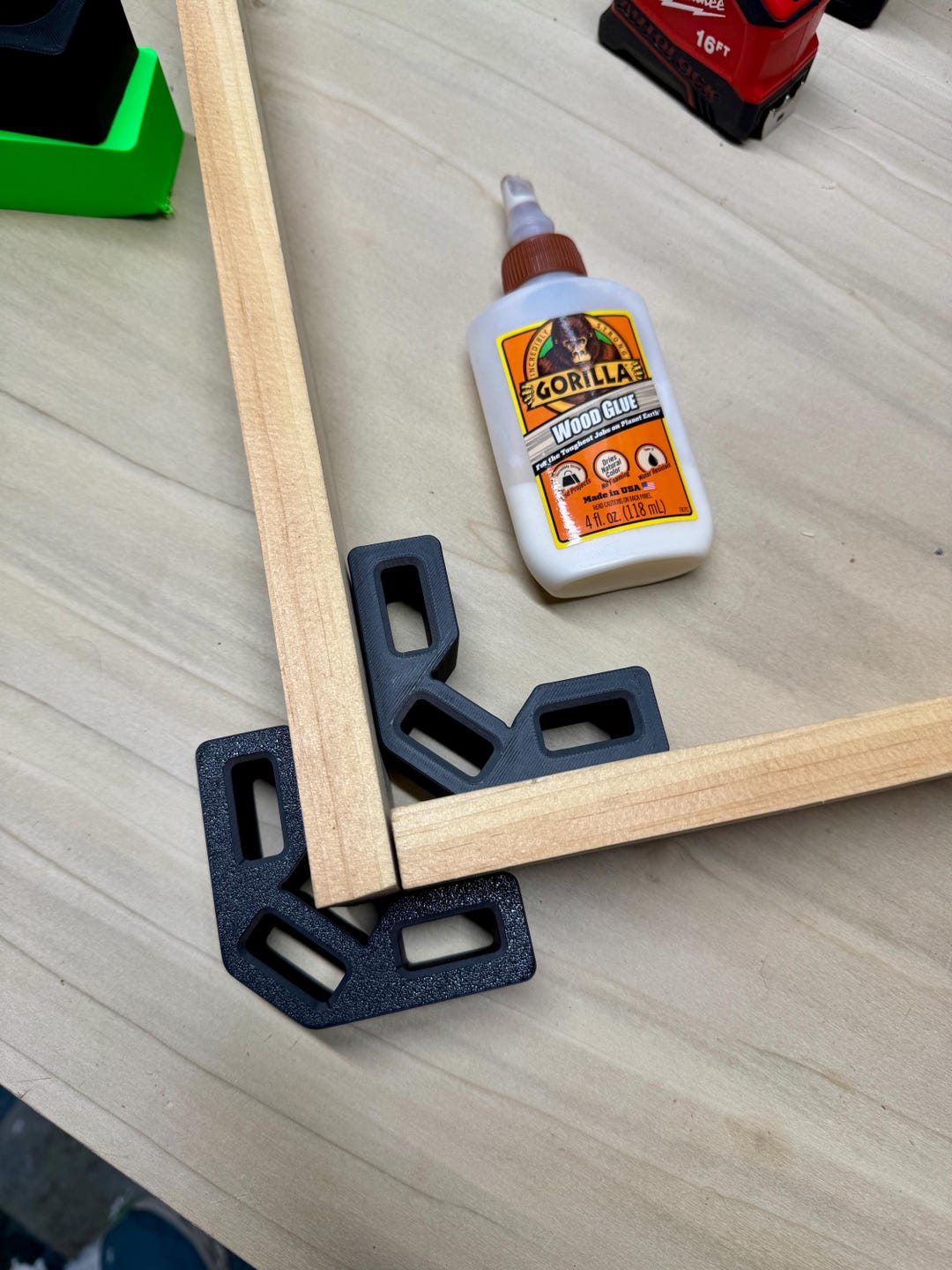 90-degree Corner Clamps – Set of 2 Wood Clamps for Frames, Boxes ...