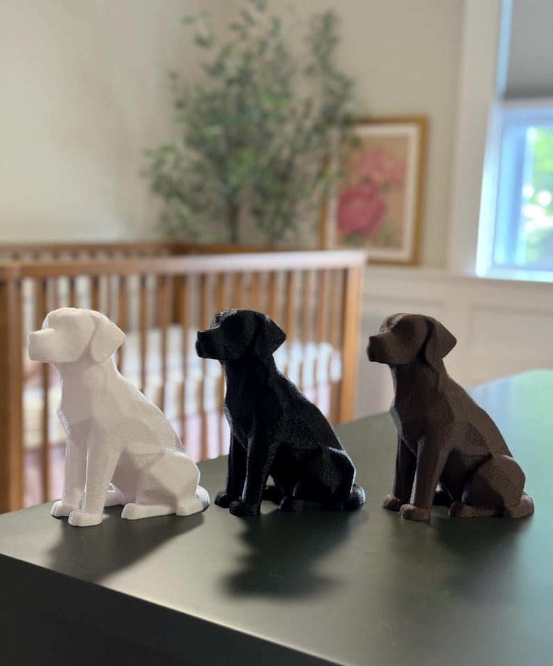 Labrador Retriever Figurine - 5" Black, White, or Chocolate Lab | Dog ...